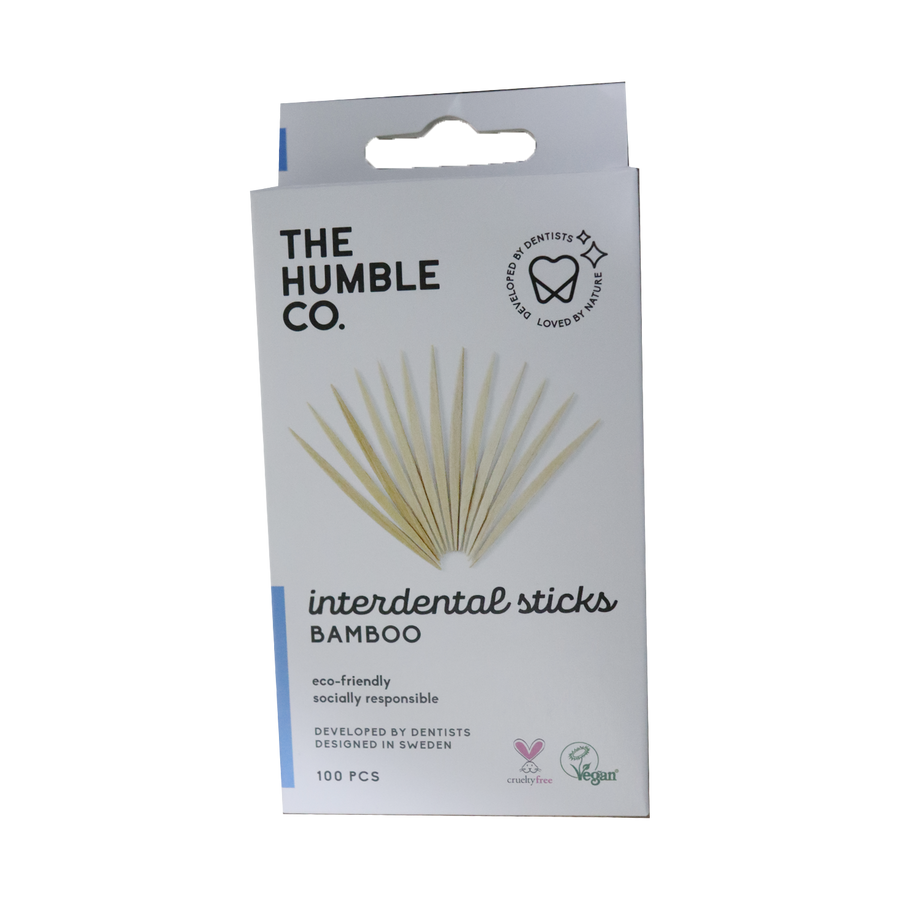 The Humble Co Interdental Sticks Bamboo 100pc