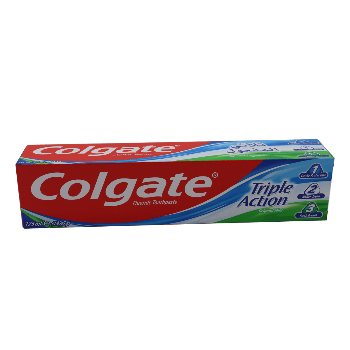 Colgate Toothpaste Triple Action Original Mint 125ml