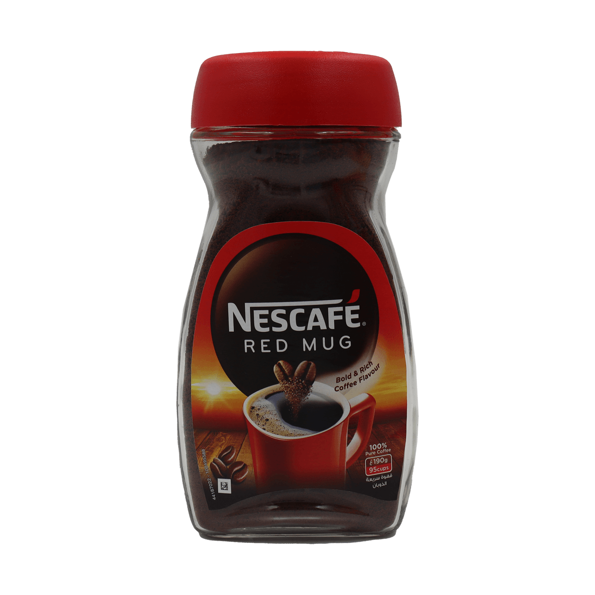 Nescafe Red Mug Instant Coffee Jar 190g