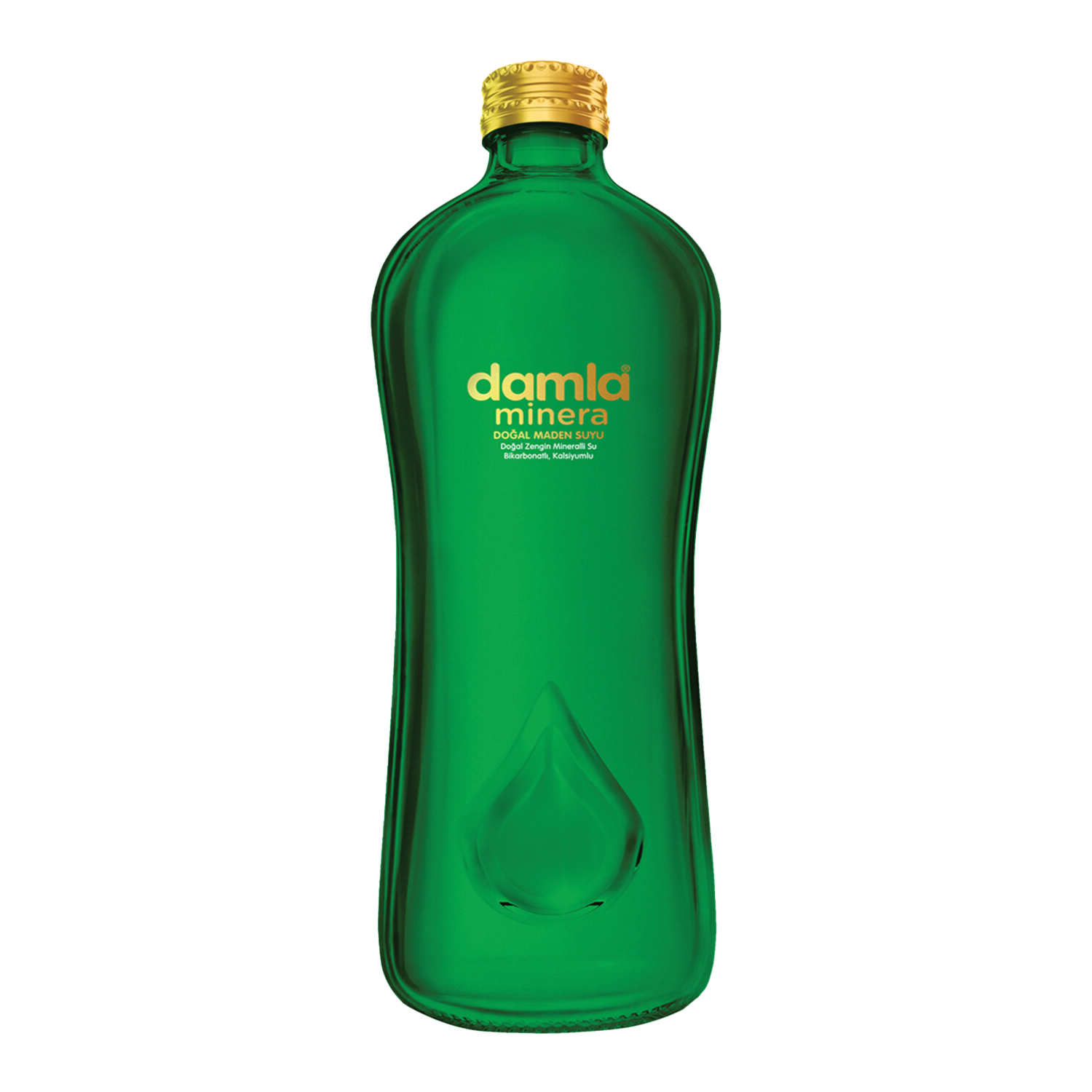 Damla Sparkling Mineral Water Glass Bottle 330ml