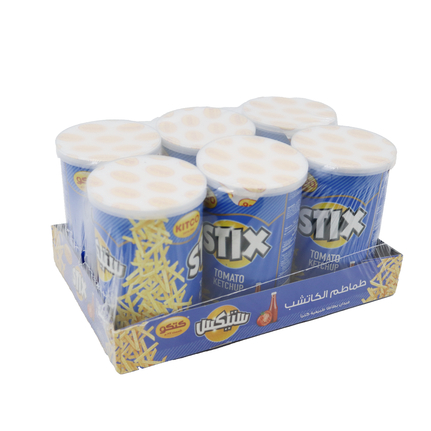 Kitco Stix Tomato Ketchup Potato Crisps 45g