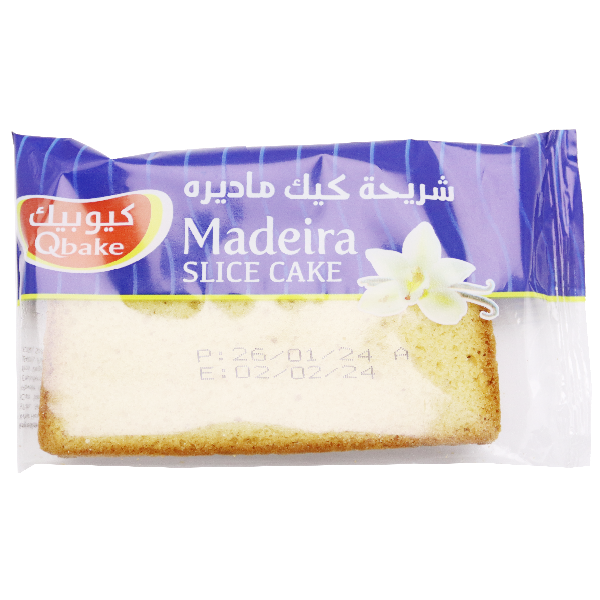 Qbake Madeira Slice Cake