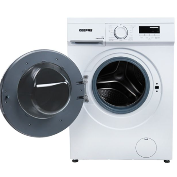 Geepas Front Load Washing Machine 6Kg Model - Gwmf68005Lcu