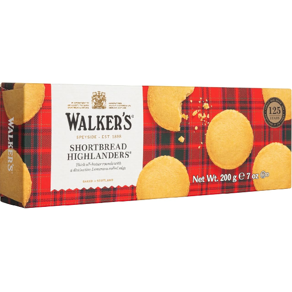 Walkers Highlander Shortbread 200g