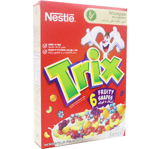 Nestle Trix-Fruity-Shapes Breakfast Cereal 330g