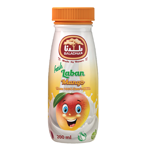 Baladna Flavored Laban Mango 200ml